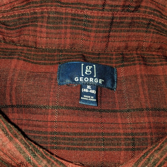 George | Shirts | George Button Down Short Sleeves Shirt | Poshmark